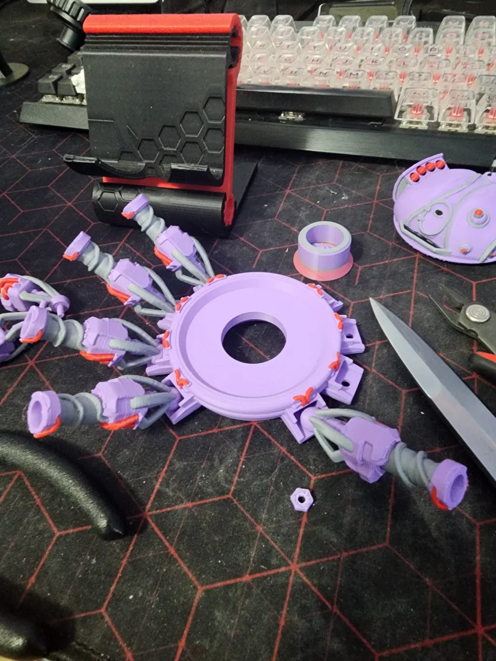 Factorio Spidertron (AMS) Remixed by Laura - MakerWorld