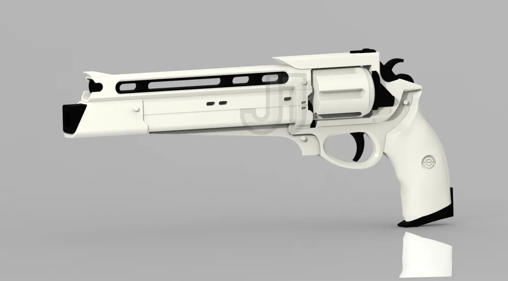 Rose Hand Cannon – Destiny 2 Inspired 3D Model - Free 3D Print Model ...