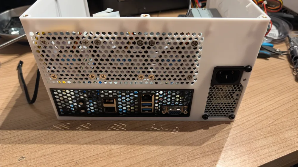 3HU 10" inch rackcase for Mini-ITX board+FlexATX - Free 3D Print Model ...