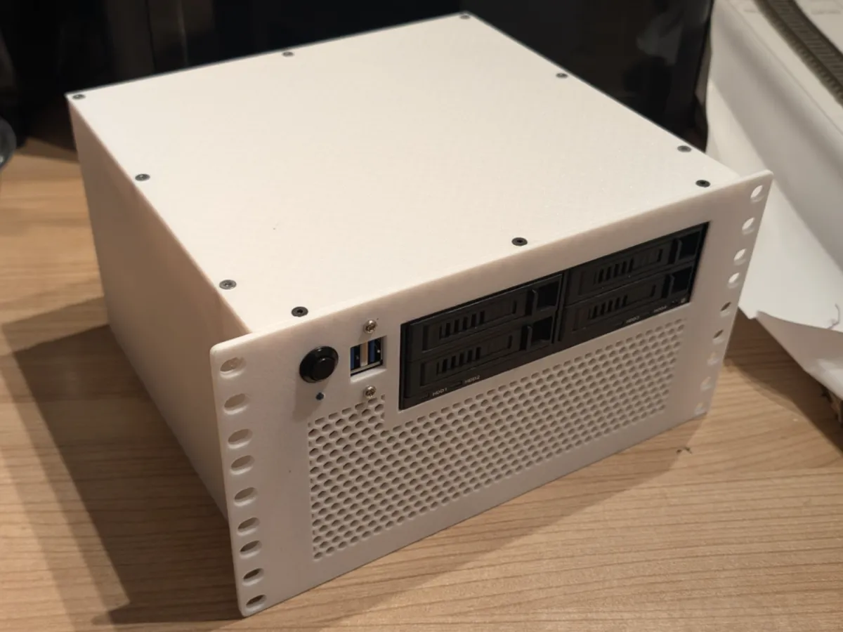 3HU 10" inch rackcase for Mini-ITX board+FlexATX - Free 3D Print Model ...