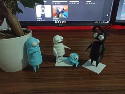 R. E. P. O. character (semibot) by inv4d3r - MakerWorld