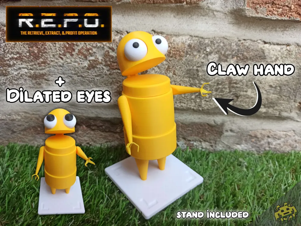 R. E. P. O. character (semibot) by Inv4d3r MakerWorld: Download Free 3D Models