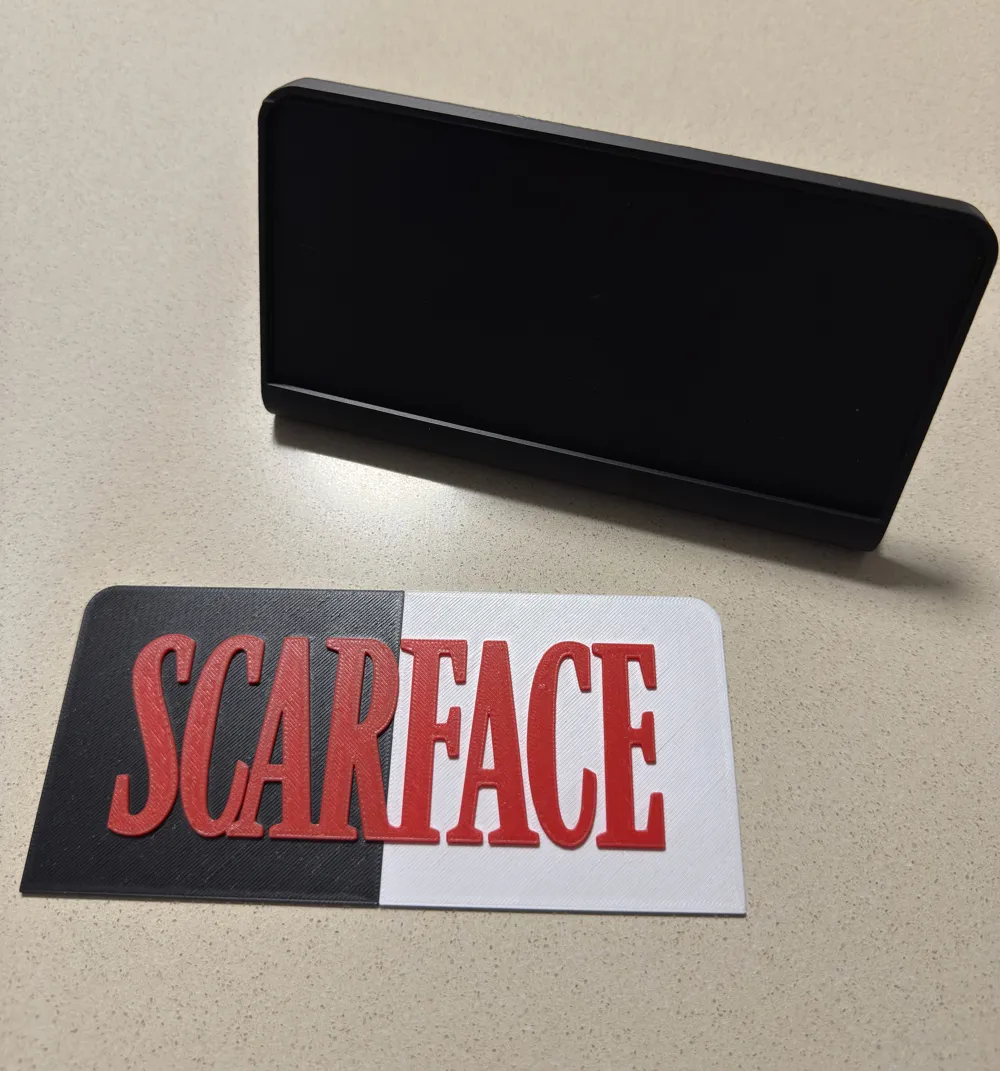 All in One - SCARFACE Phone Stand, Desk Stand - Free 3D Print Model ...