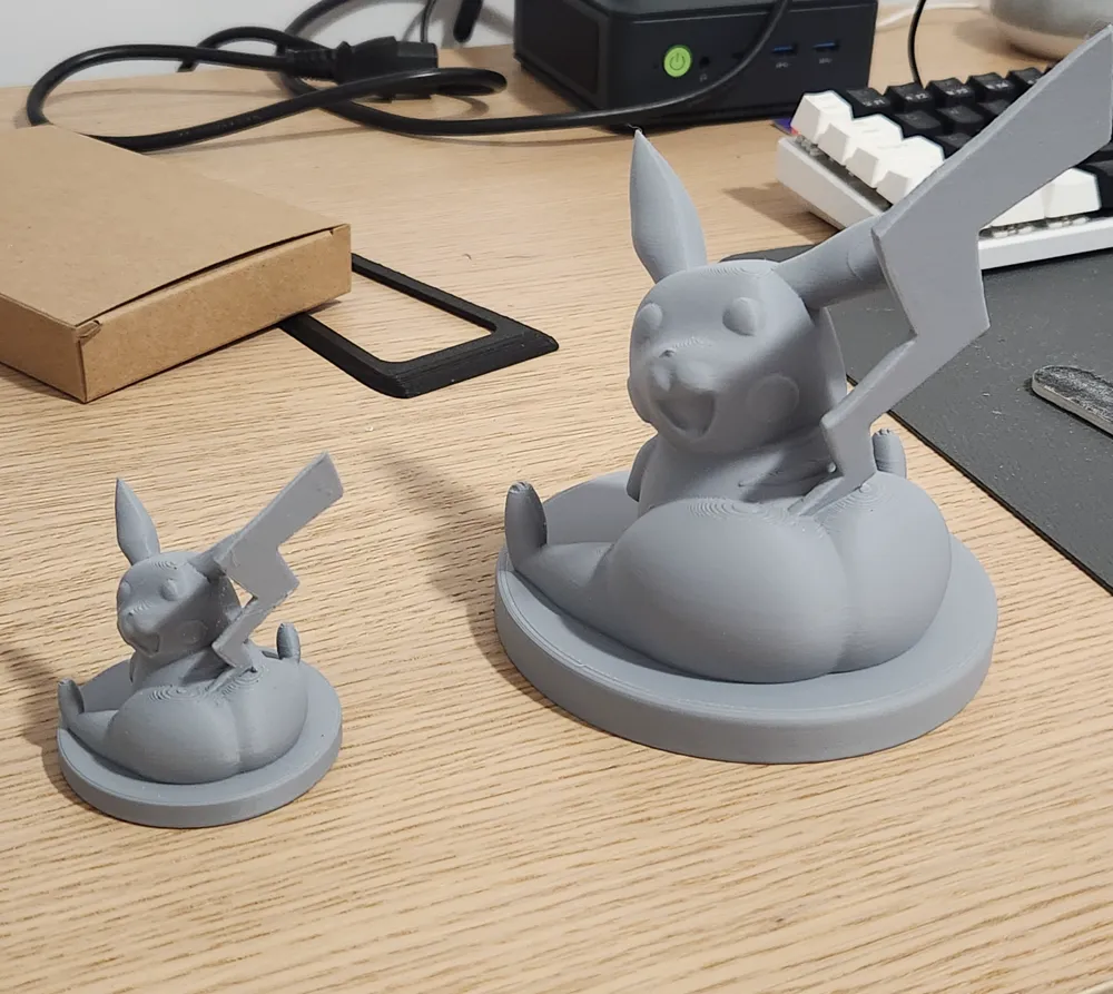 Thiccachu - Free 3D Print Model - MakerWorld