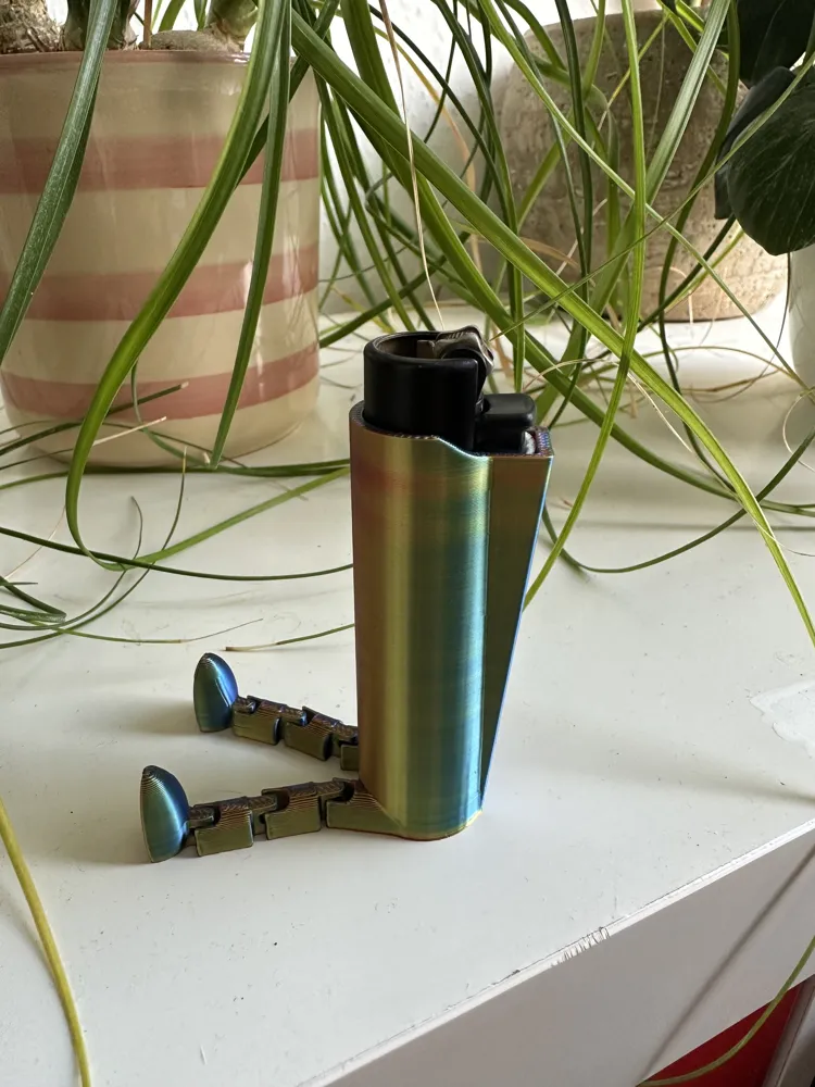 Clipper Case with flexible legs Remixed by 3D Otto MakerWorld: Download ...