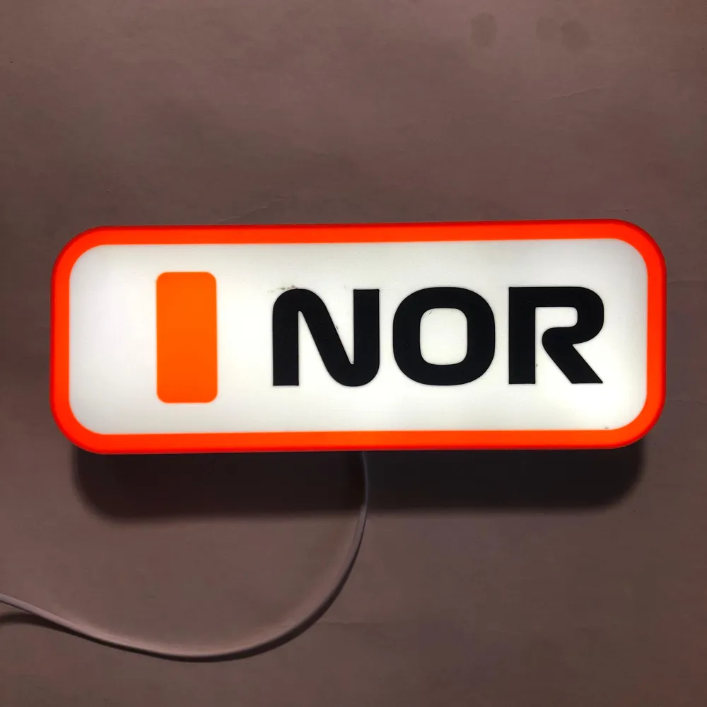 F1 Lando Norris initials lightbox - Free 3D Print Model - MakerWorld