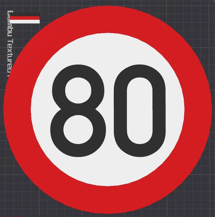 80th Birthday Sign by Herr Bro MakerWorld: Download Free 3D Models