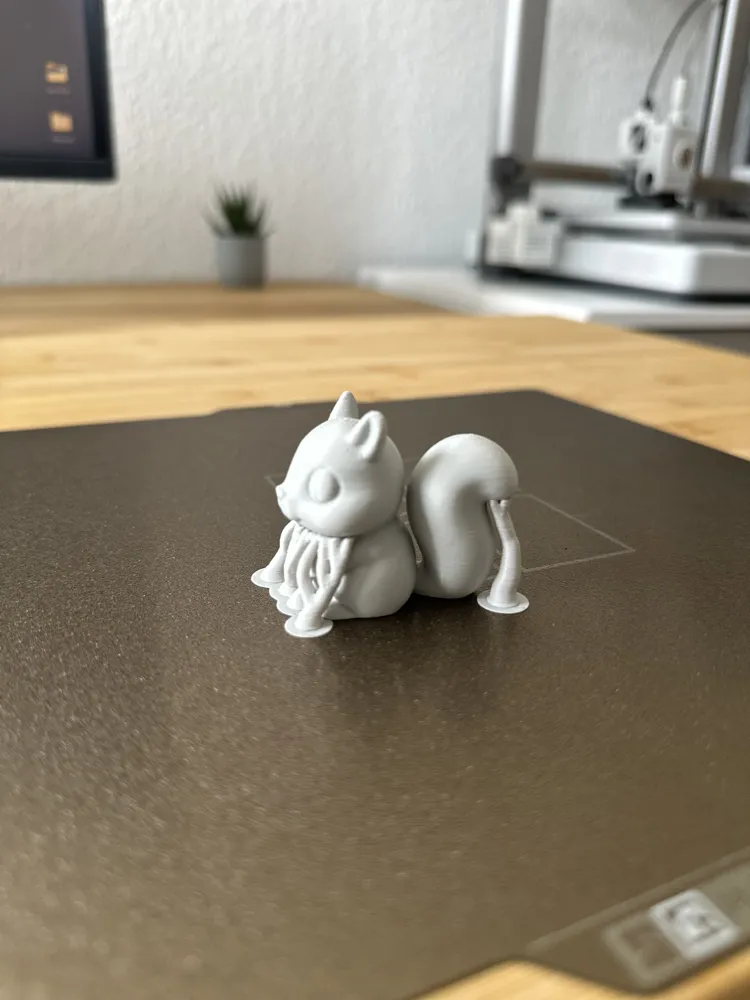 Cute Squirrel - Free 3D Print Model - MakerWorld