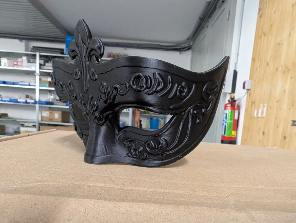 Ornate Masquerade Mask - Free 3D Print Model - MakerWorld