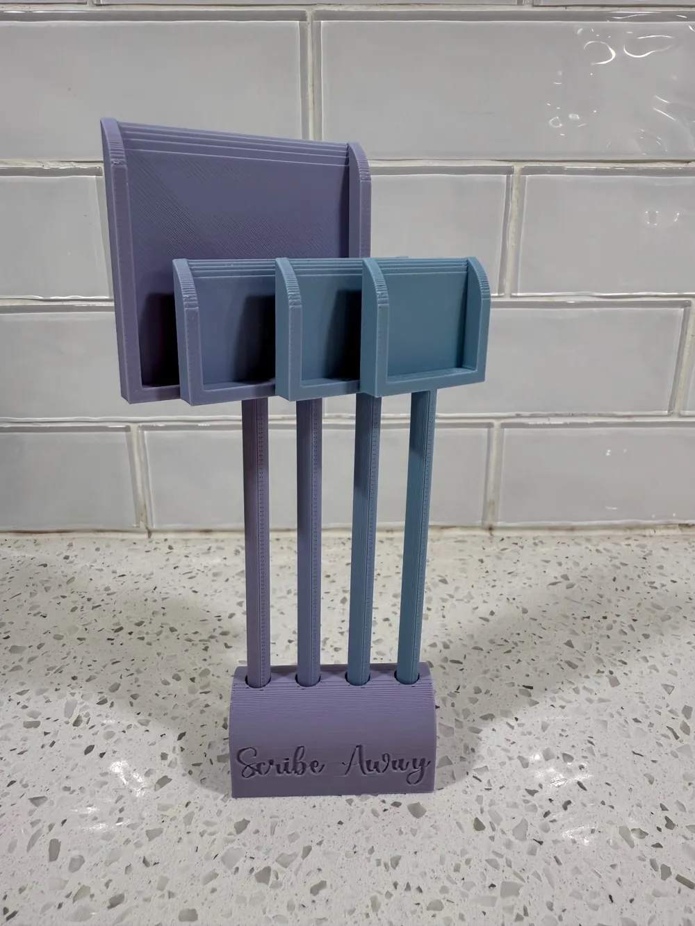 Cookie Scribe with Scoop Scraper and Holder - Free 3D Print Model ...