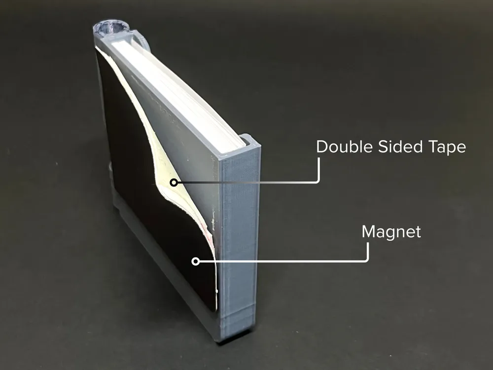 Fridge Paper Note Holder - Free 3D Print Model - MakerWorld