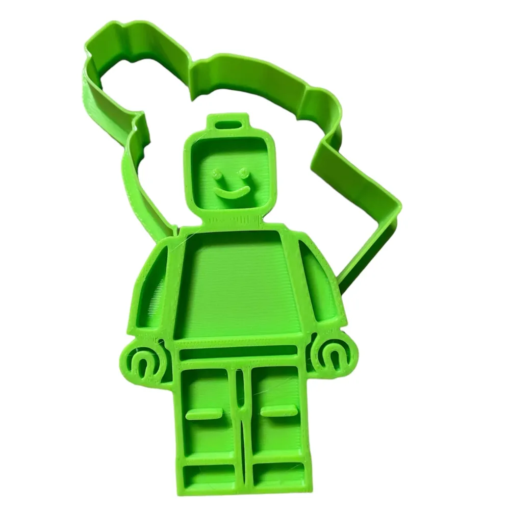 Lego minifigure cookie cutter by dashmik - MakerWorld