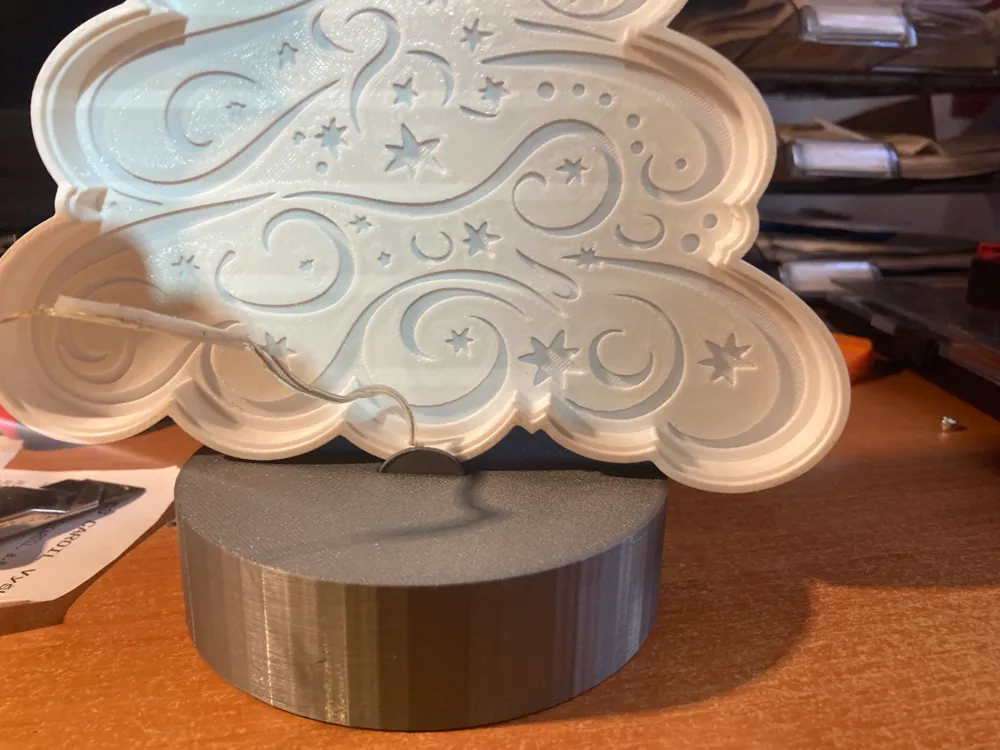 Xmas tree lightbox with timer & 8 functions memory by CreativeDesign3D ...