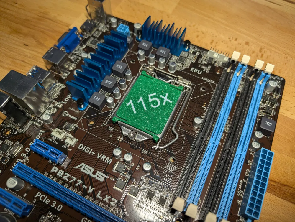 Intel LGA115x CPU socket cover 1155 1151 1156 Remixed by chrisax212 ...