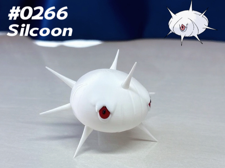 Silcoon Pokémon #0266 Multicolor Print by JL3Dprint MakerWorld ...