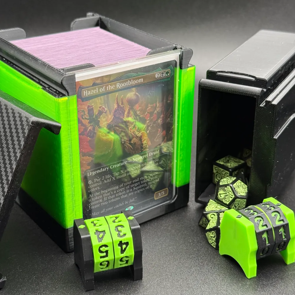 FMP - MTG Deck Box Snap Pro - Free 3D Print Model - MakerWorld