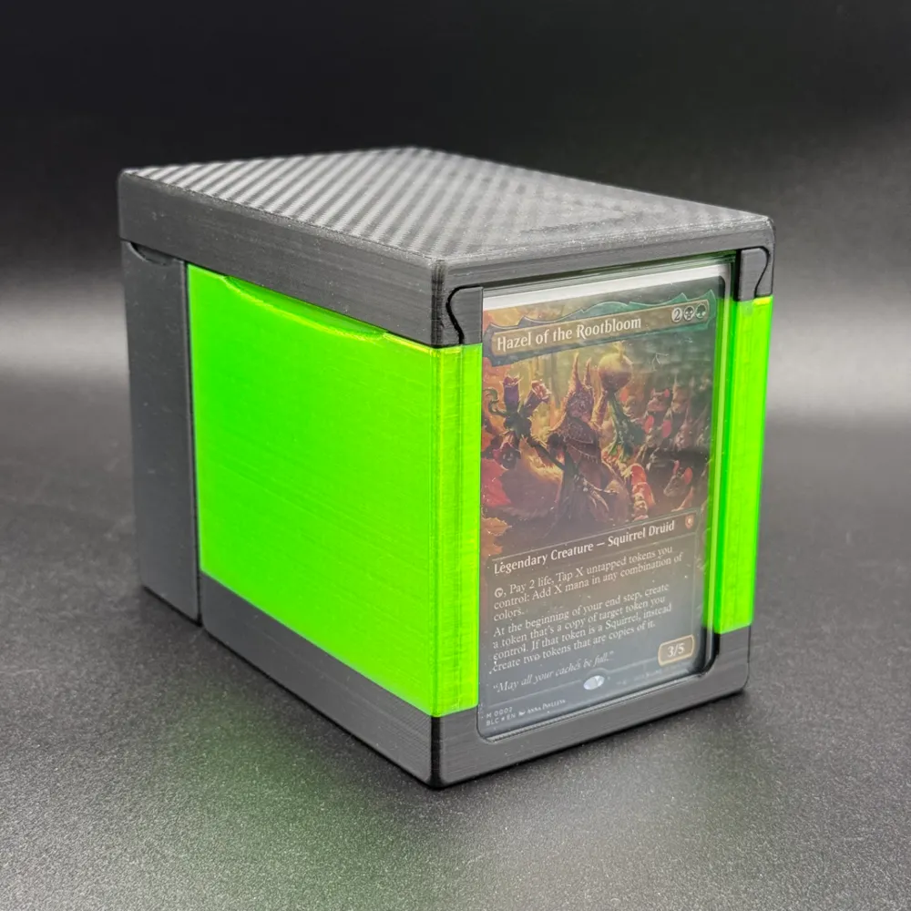 FMP - MTG Deck Box Snap Pro - Free 3D Print Model - MakerWorld