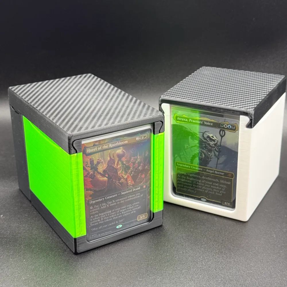 FMP - MTG Deck Box Snap Pro - Free 3D Print Model - MakerWorld