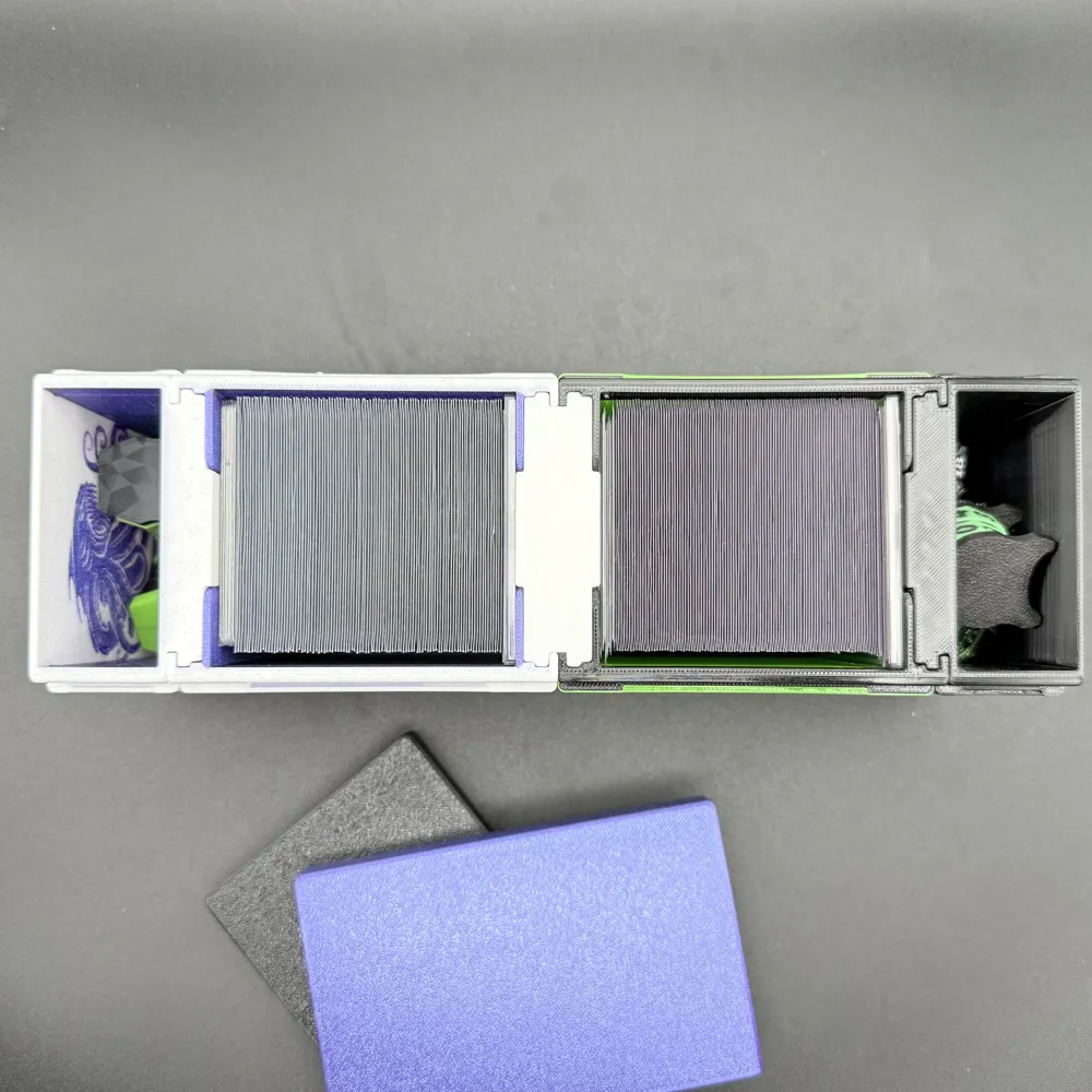 FMP - MTG Deck Box Snap Pro - Free 3D Print Model - MakerWorld