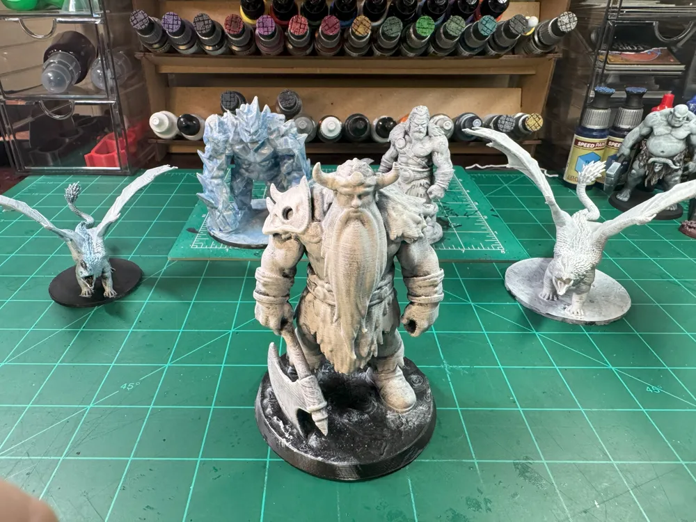 Frost Giant : DnD D&D Pathfinder Mini - Free 3D Print Model - MakerWorld