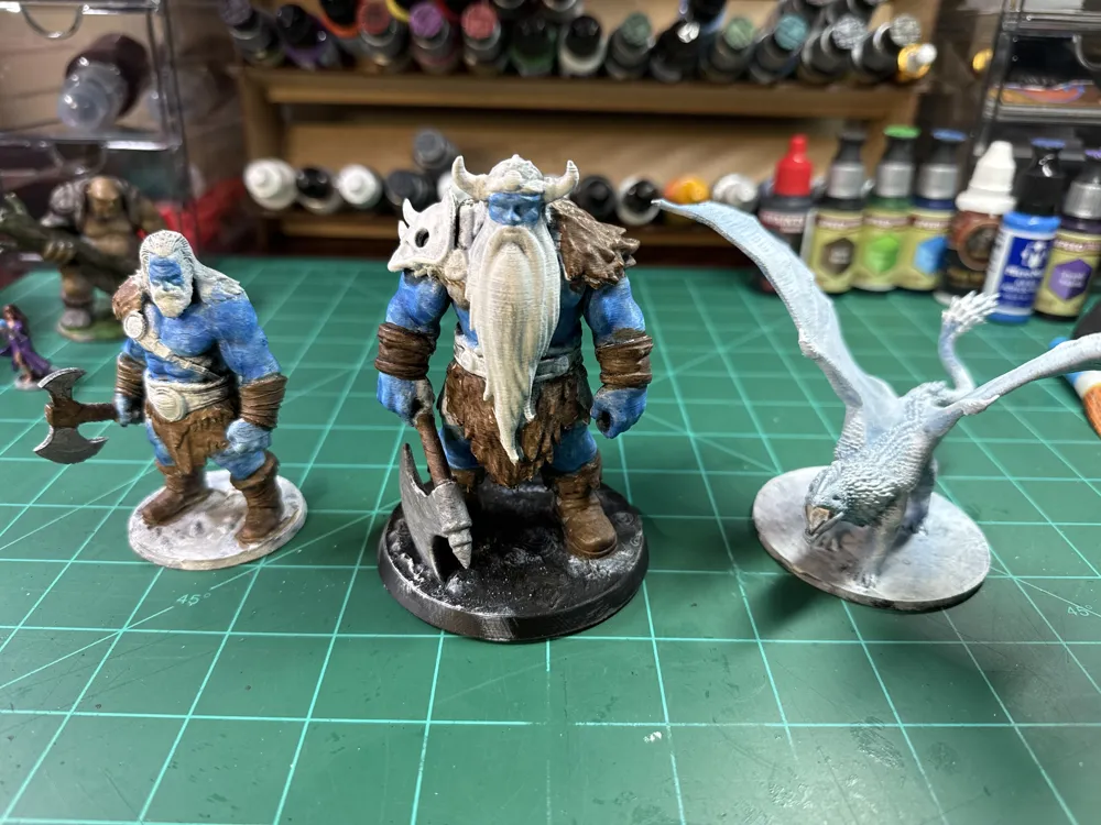 Frost Giant : DnD D&D Pathfinder Mini - Free 3D Print Model - MakerWorld