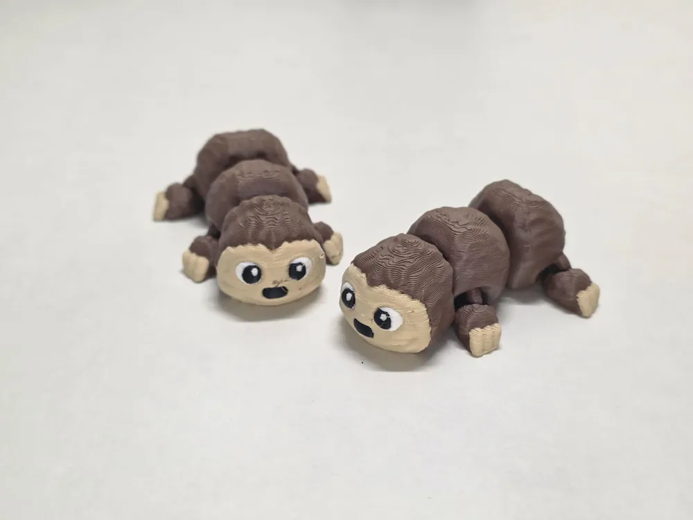 Mini Articulated Sloth by 3D URSA MakerWorld: Download Free 3D Models