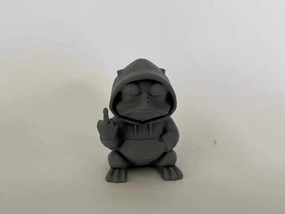 Hoodie Menace – The Rude Frog by Evilian MakerWorld: Download Free 3D ...