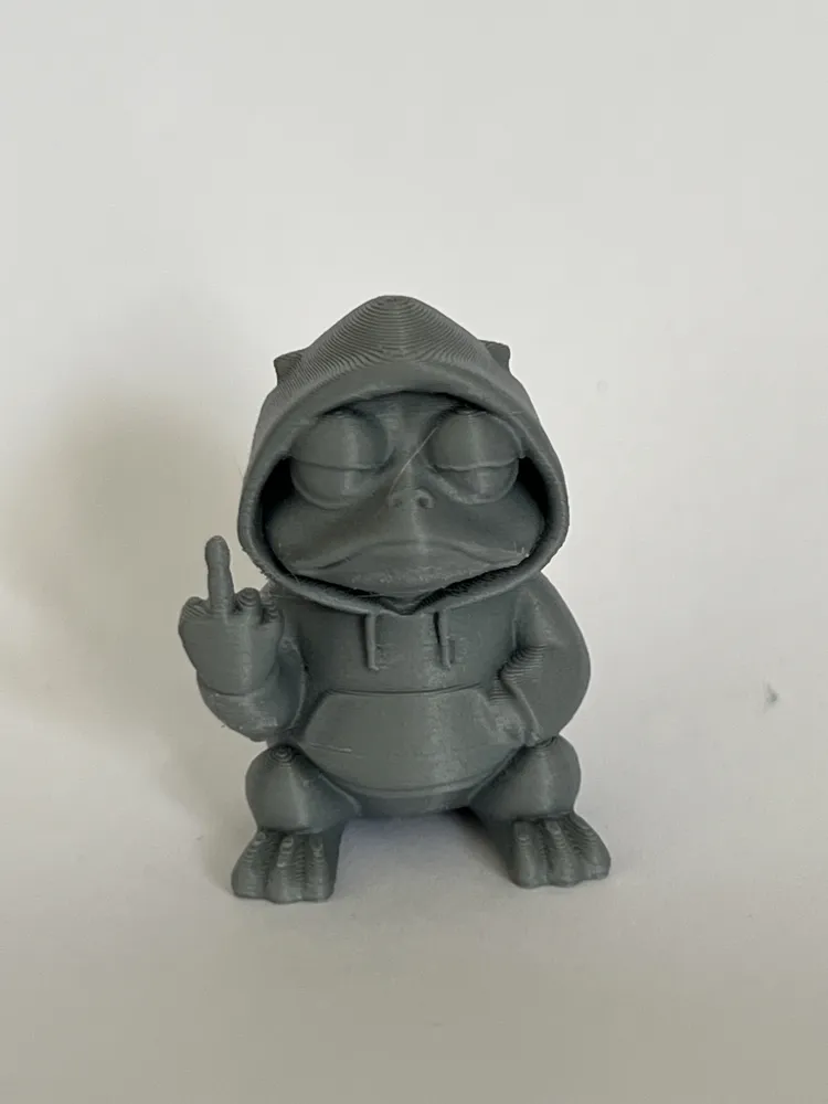 Hoodie Menace – The Rude Frog by Evilian MakerWorld: Download Free 3D ...