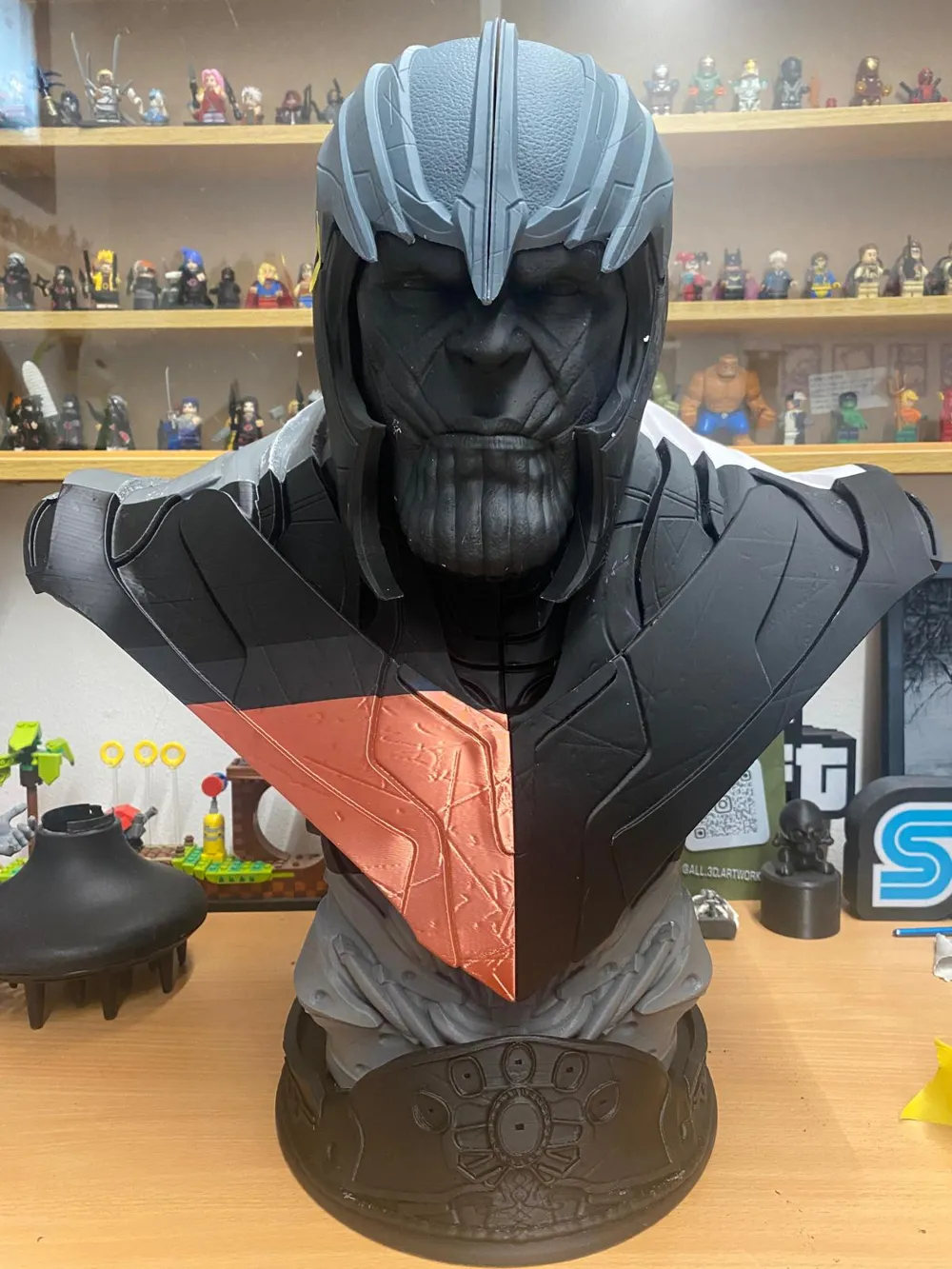 Thanos Avengers Bust by Astaroth MakerWorld: Download Free 3D Models
