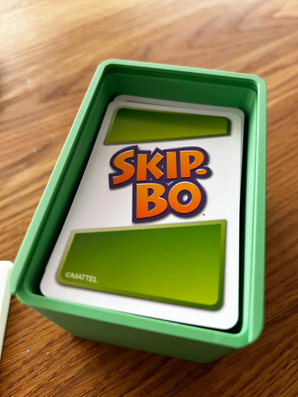 Skip-bo Box with Logo Lid Remixed by jr2142 - MakerWorld