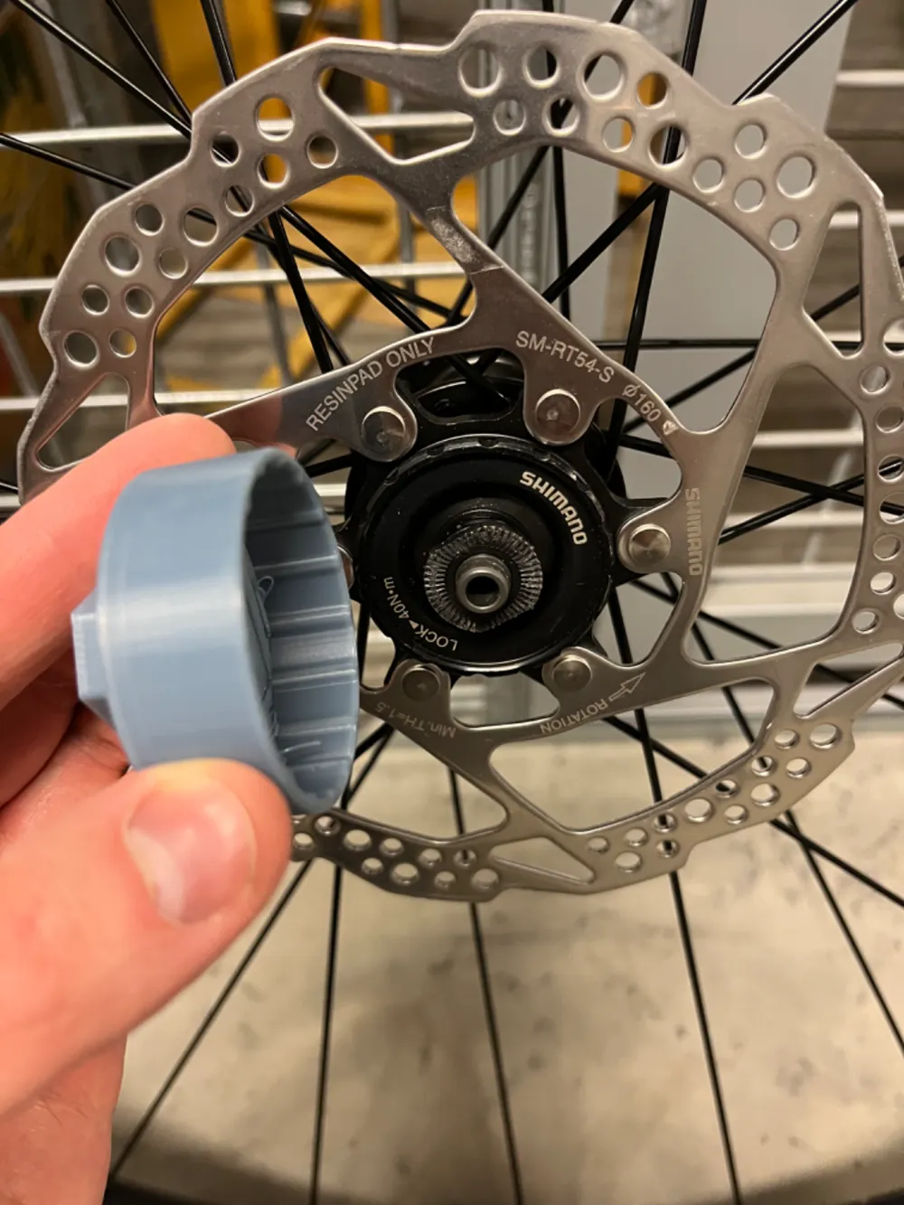 Shimano centerlock tool by EngineerPro - MakerWorld