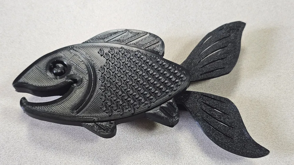 Gotcha! – April Fools Fish Prank (Poisson d’Avril) - Free 3D Print ...