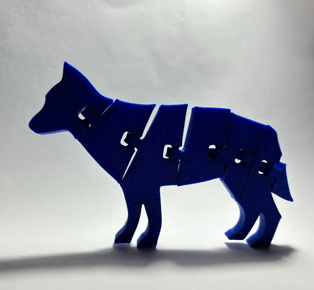Articulated dog by vk3dprinting - MakerWorld