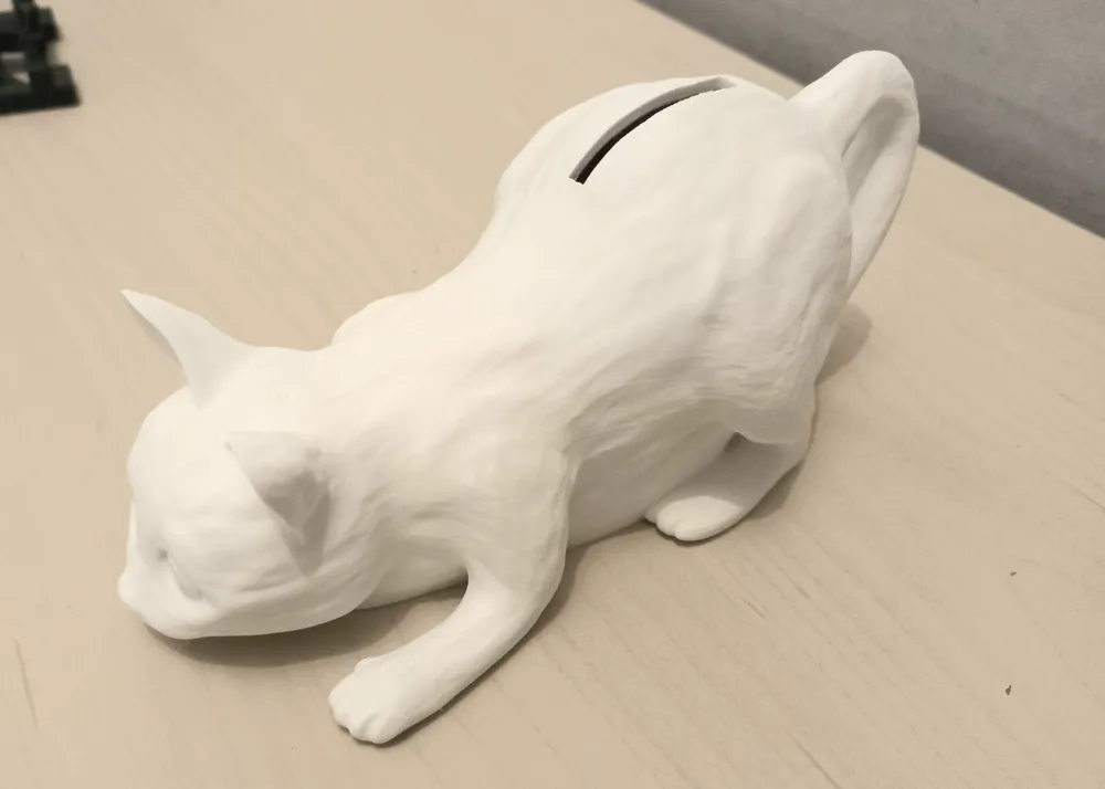 Cat piggy bank by Antek MakerWorld: Download Free 3D Models