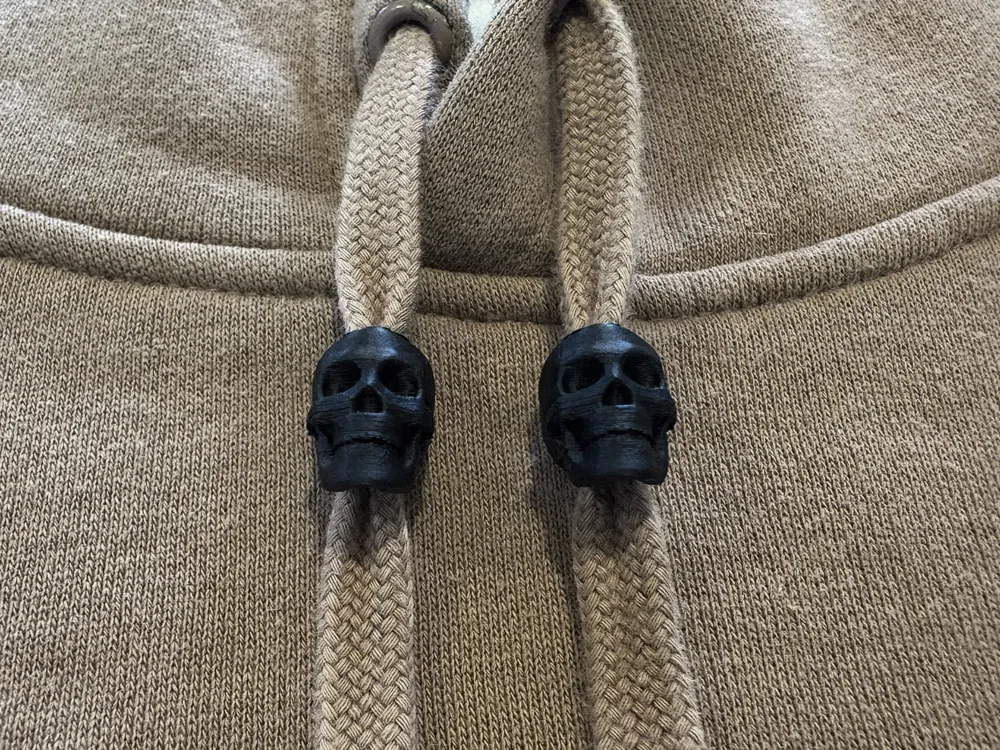 Skull DrawString Bead by 3dLogic MakerWorld: Download Free 3D Models