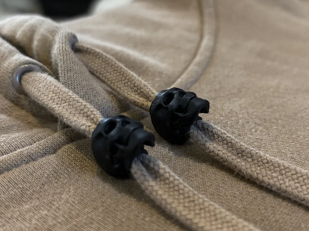 Skull DrawString Bead by 3dLogic MakerWorld: Download Free 3D Models