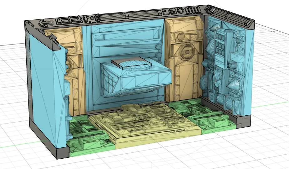 death star trench endpiece - no turret - Free 3D Print Model - MakerWorld
