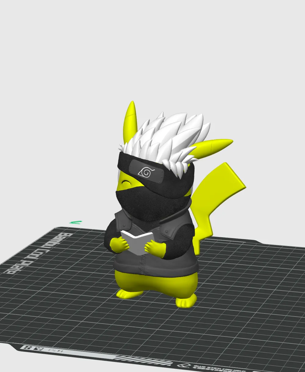 Pikachu x Naruto - Free 3D Print Model - MakerWorld