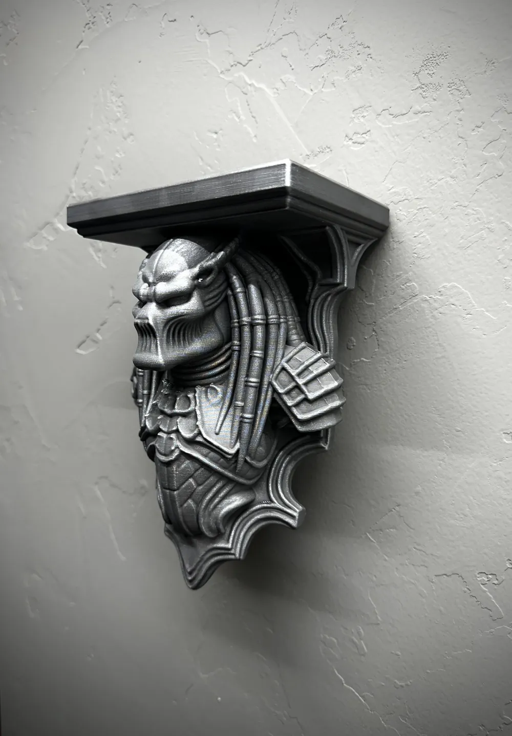 Predator wall mounted shelf by ChainsawGraphics MakerWorld: Download ...