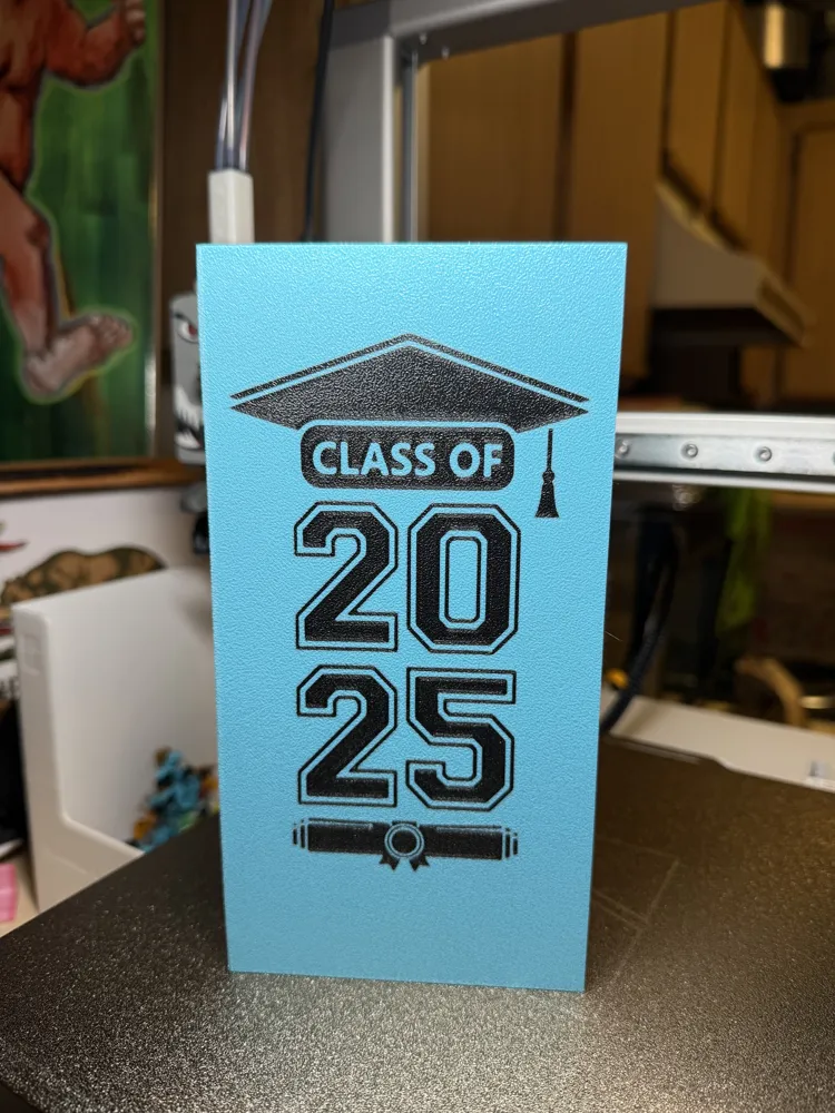 Graduation Card 2025 – Foldable & Customizable - Free 3D Print Model ...