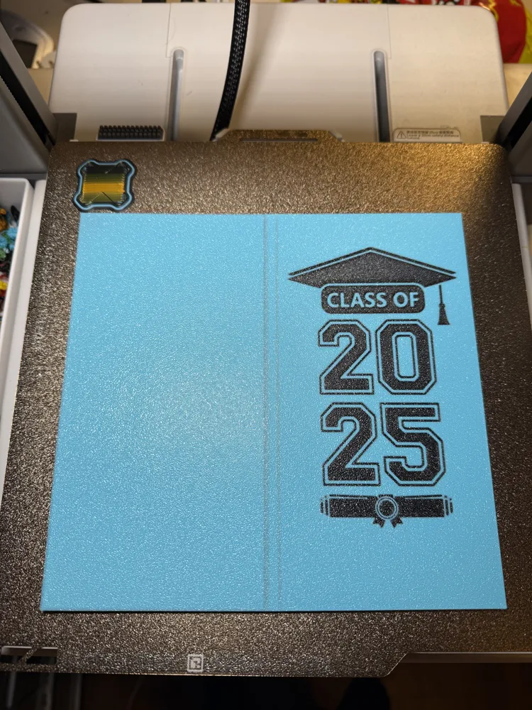 Graduation Card 2025 – Foldable & Customizable - Free 3D Print Model ...