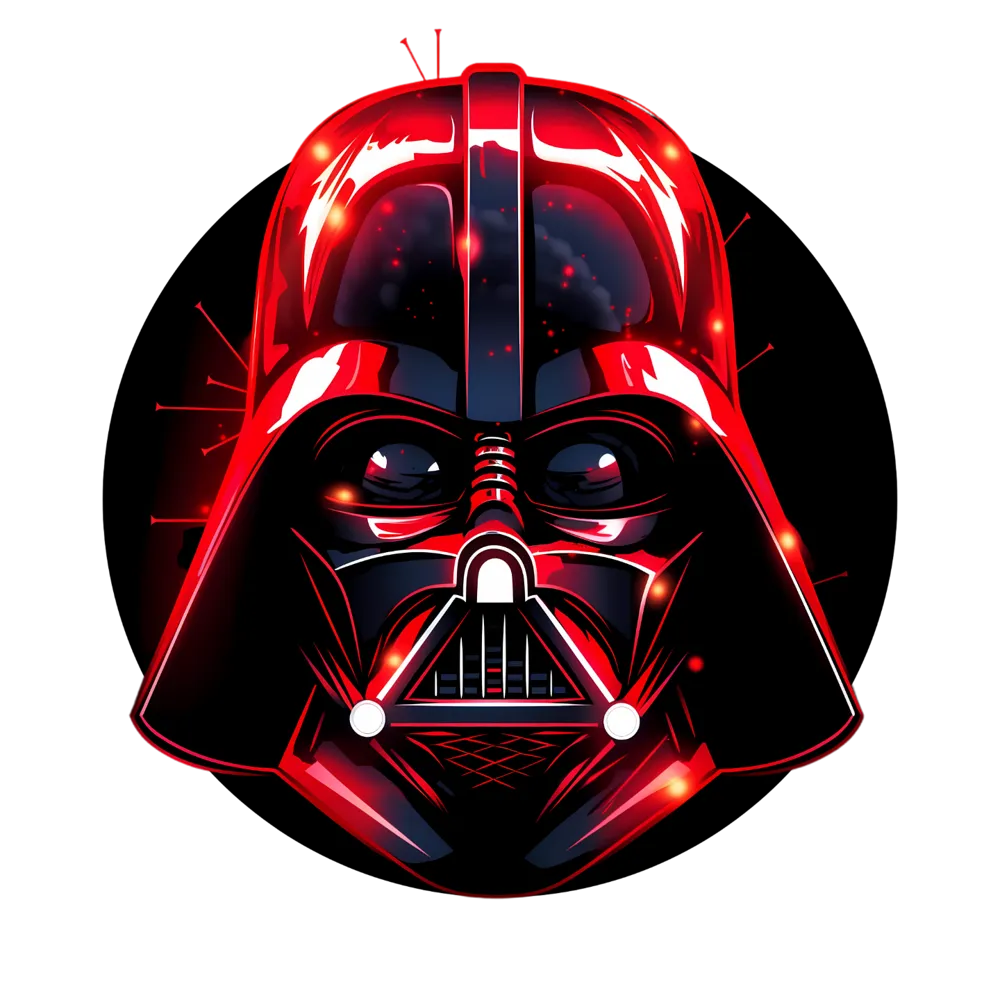 HueForge Darth Vader red circular by jsalonis - MakerWorld