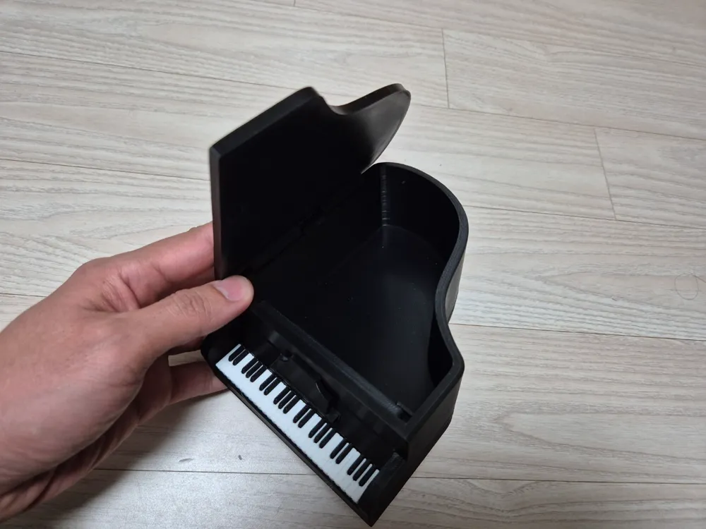 Grand piano storage box by SYAJ MakerWorld: Download Free 3D Models