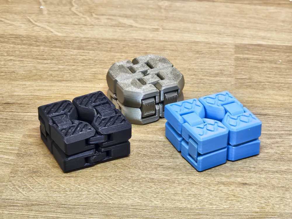 Einfach Cube Fidget - Linie · Kreuz · Sauber – Kostenloses 3D ...