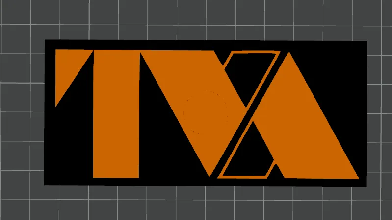 Loki TVA Logo fridge magnet by MichaelRousseau3D - MakerWorld