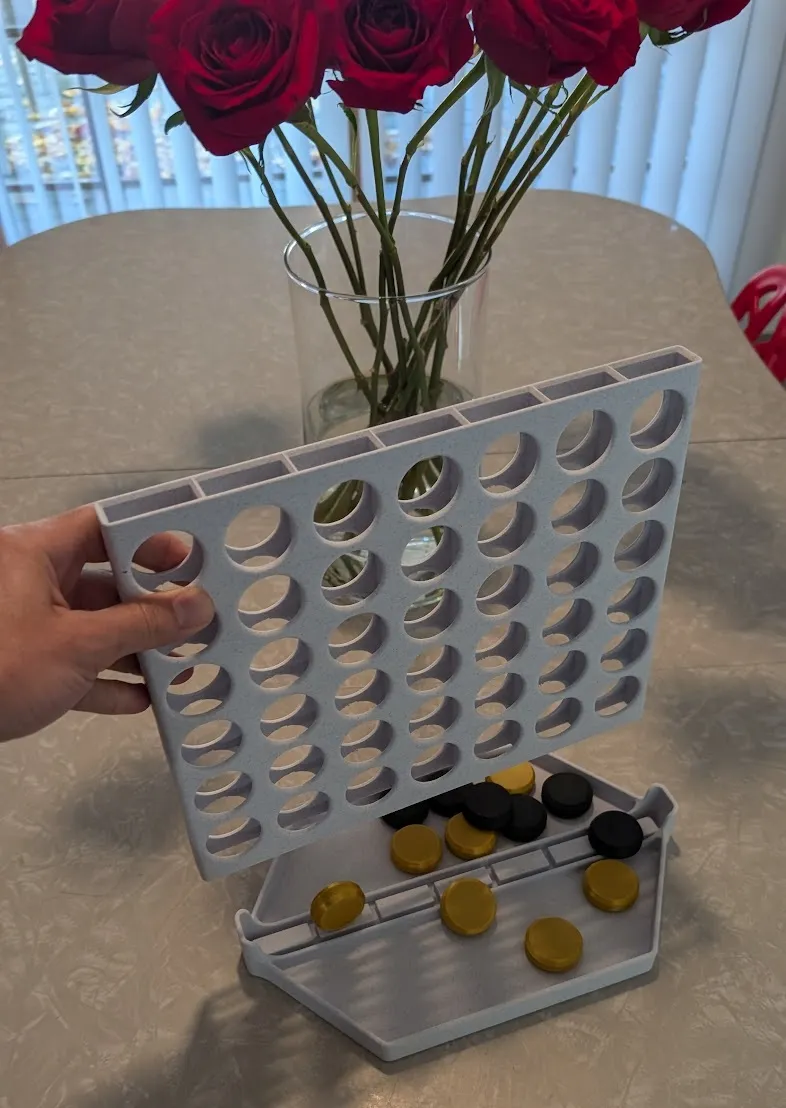 Connect 4 - Classic Four-in-a-row Checkers Game by thebadastronaut ...