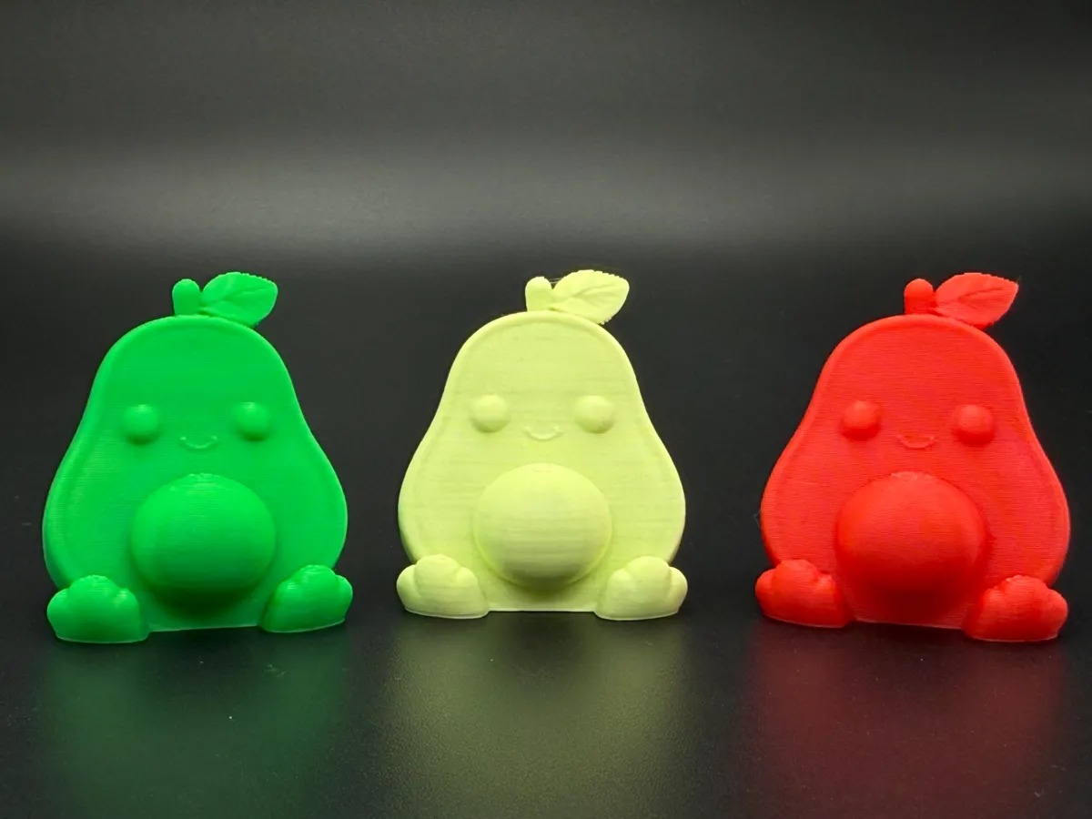 Chibi Avocado – Cute Little Green Buddy - Free 3D Print Model - MakerWorld