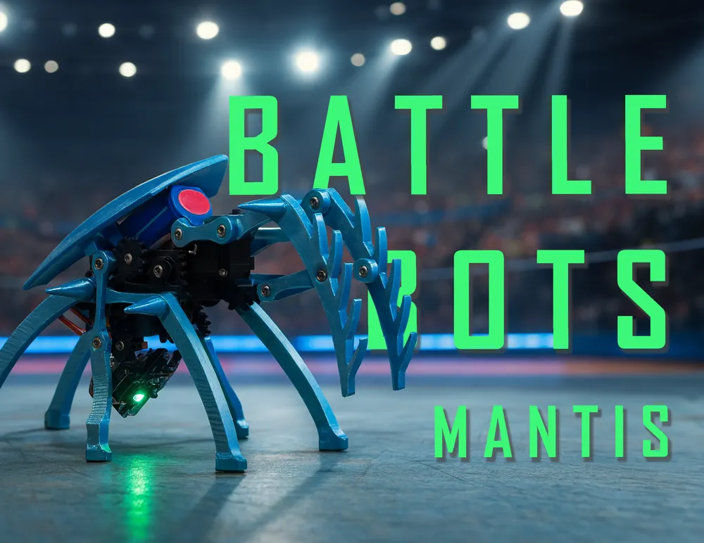 Mantis Battle Bot by 鸦鸦101 MakerWorld: Download Free 3D Models