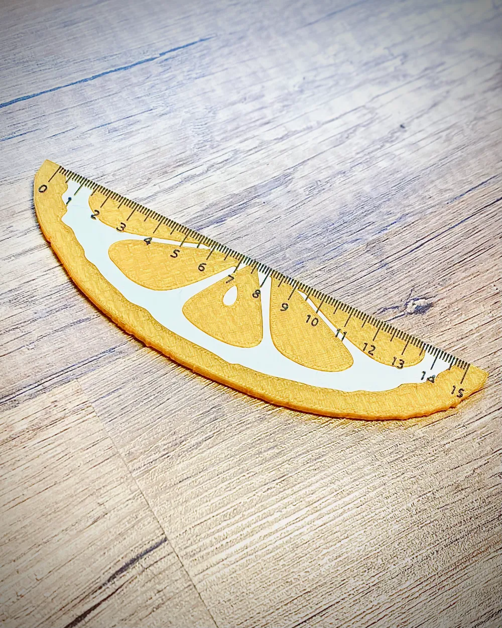 Lemon Slice Ruler by DevBigLife - MakerWorld