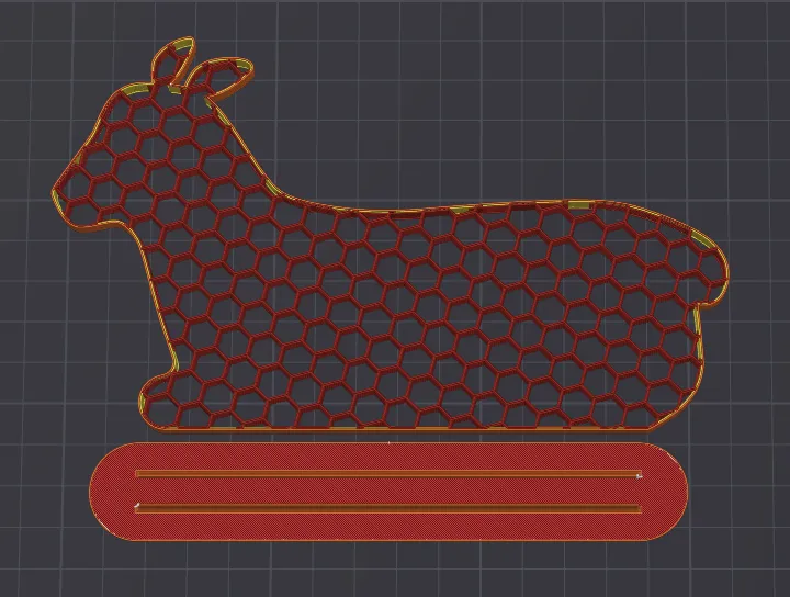 Easter Lamb Paschal 2D Art Gift by Drak - MakerWorld